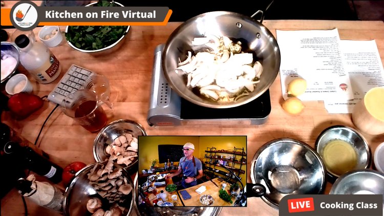 Virtual Cooking Events in the Bay Area | Kitchen on Fire
